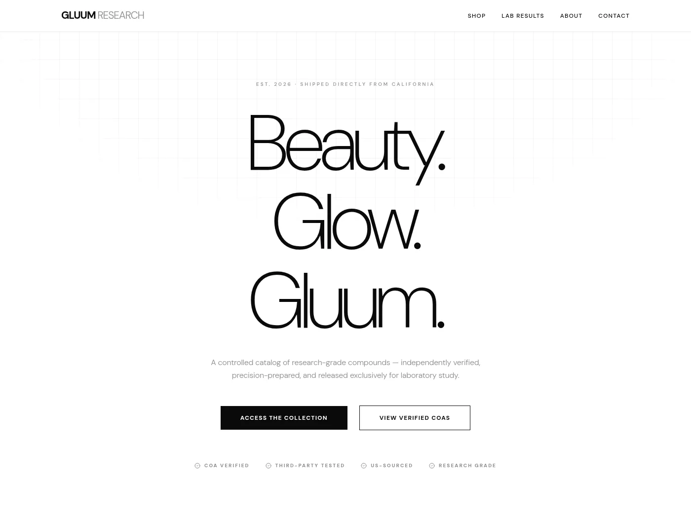 Gluum Peptide Web Portal