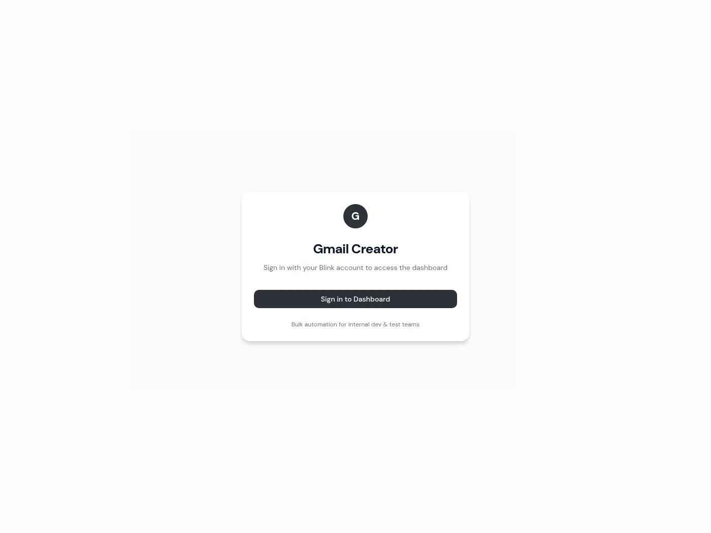Auto Gmail Account Creator