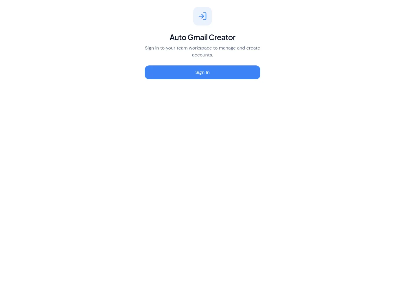 Auto Gmail Creator