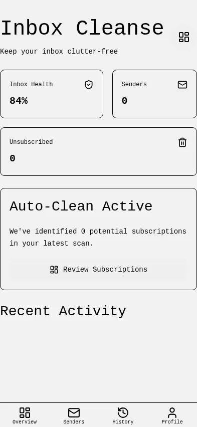 Inbox Cleanse Bot