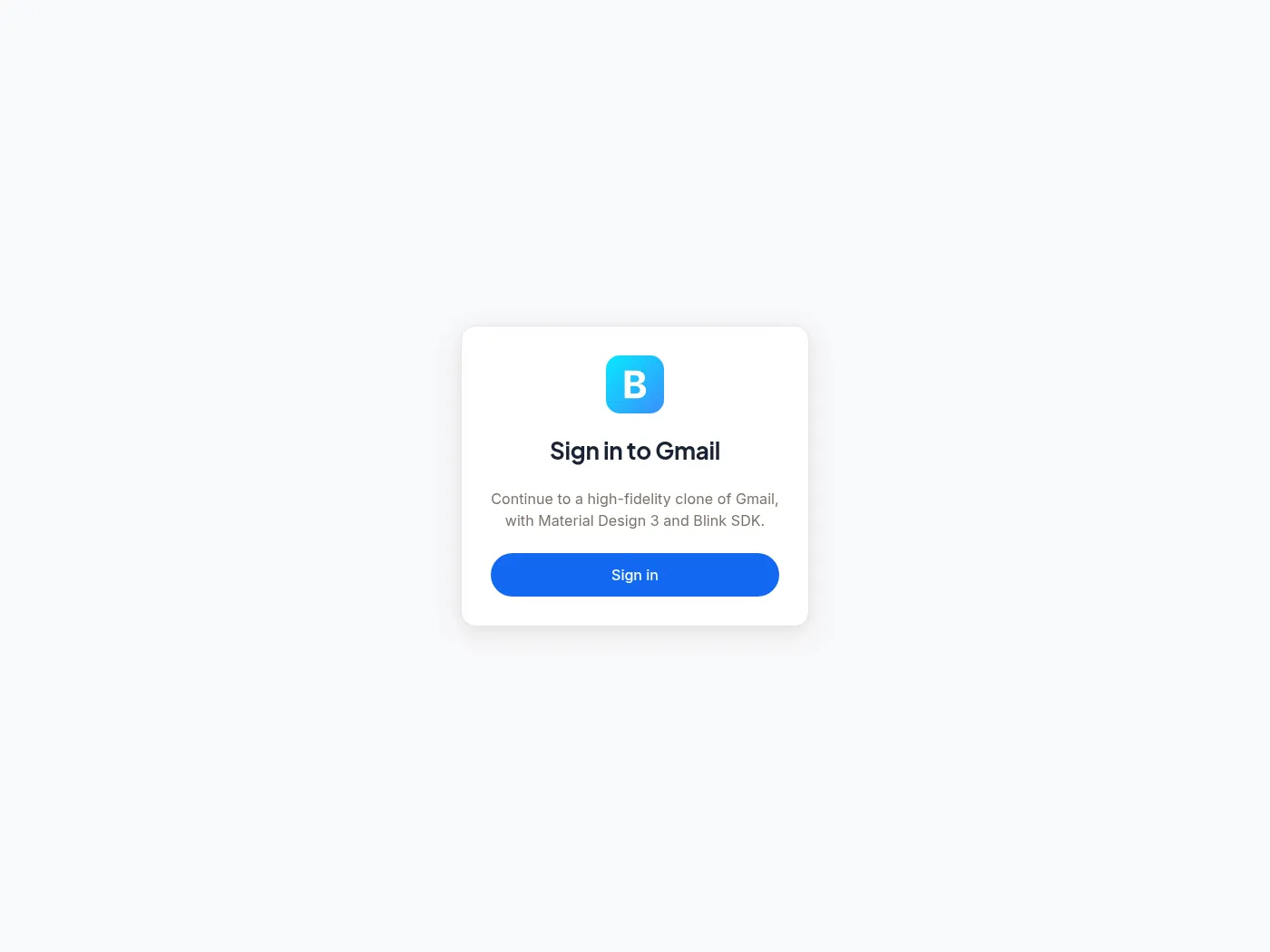 Gmail Clone