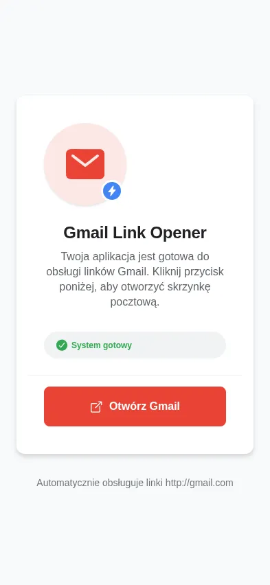 Gmail Link Opener