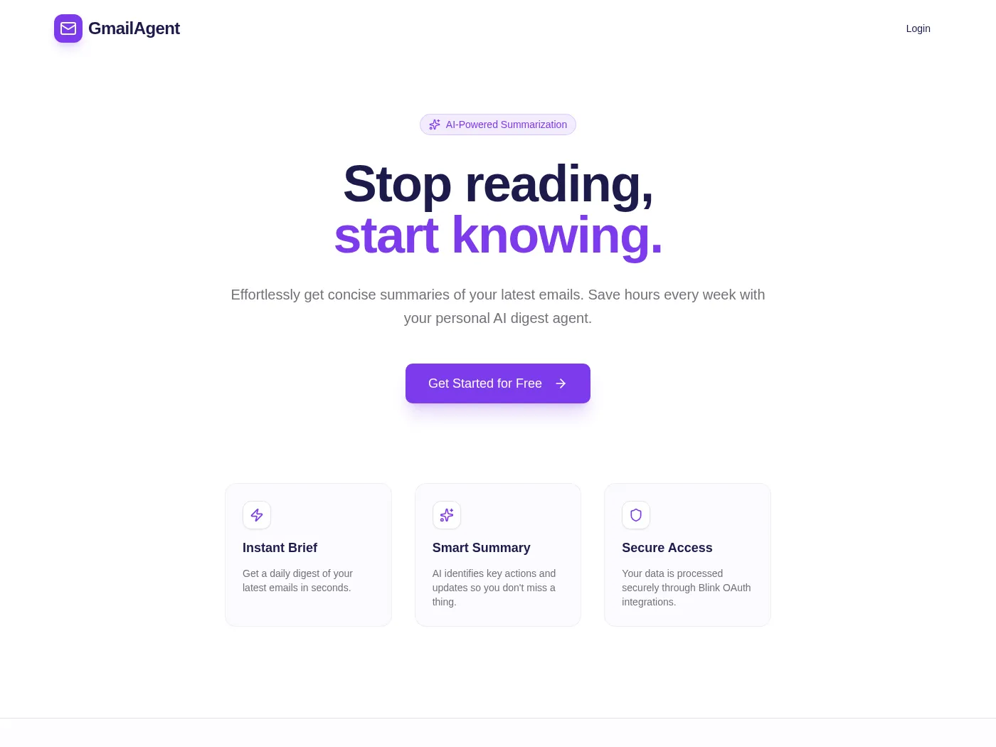 Gmail Summary Agent