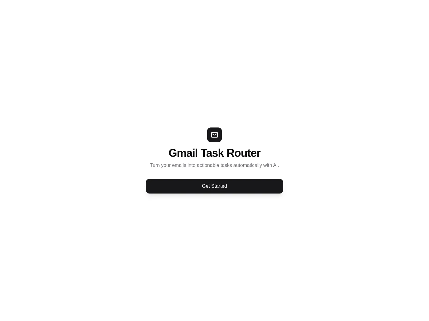 Gmail Task Router