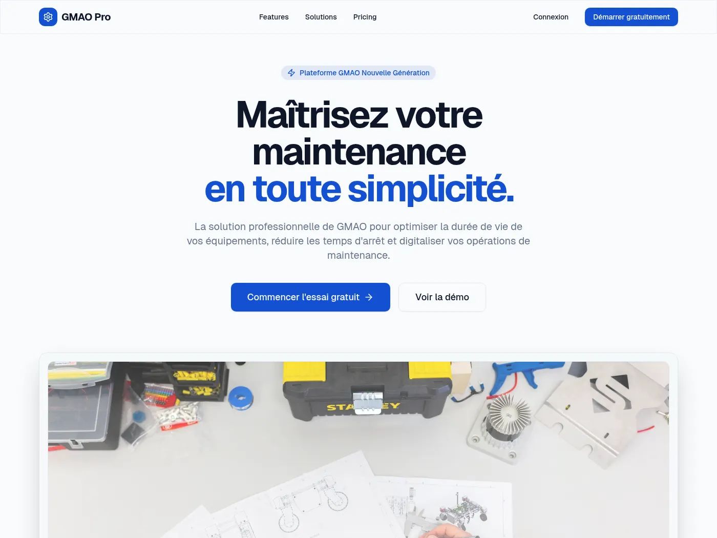 GMAO Pro Platform