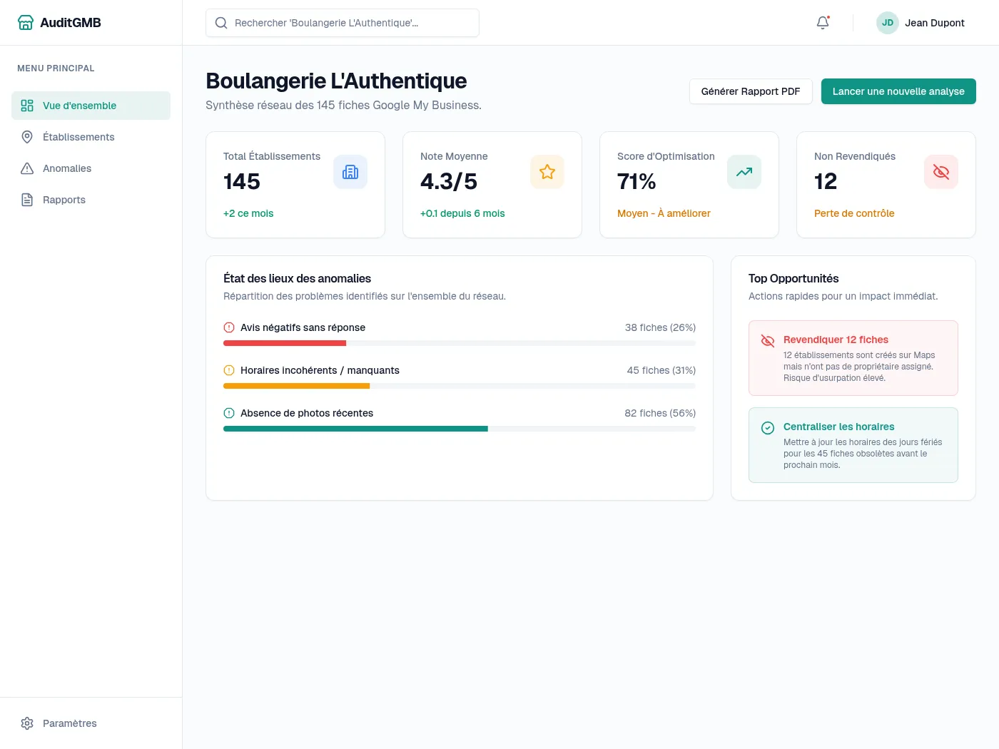 Google Listing Analyzer