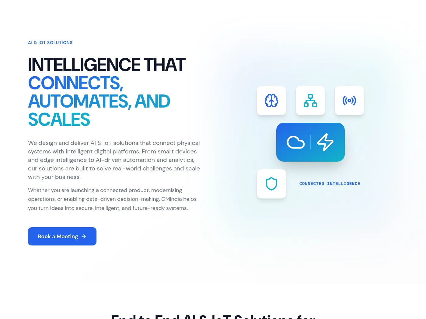 GMIndia Tech Consulting Site