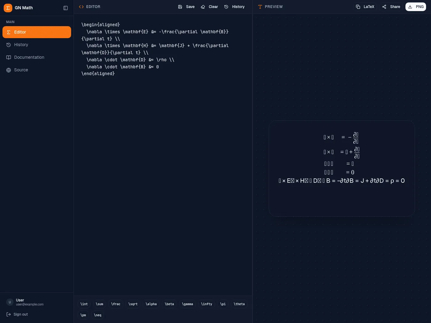 GN Math Clone