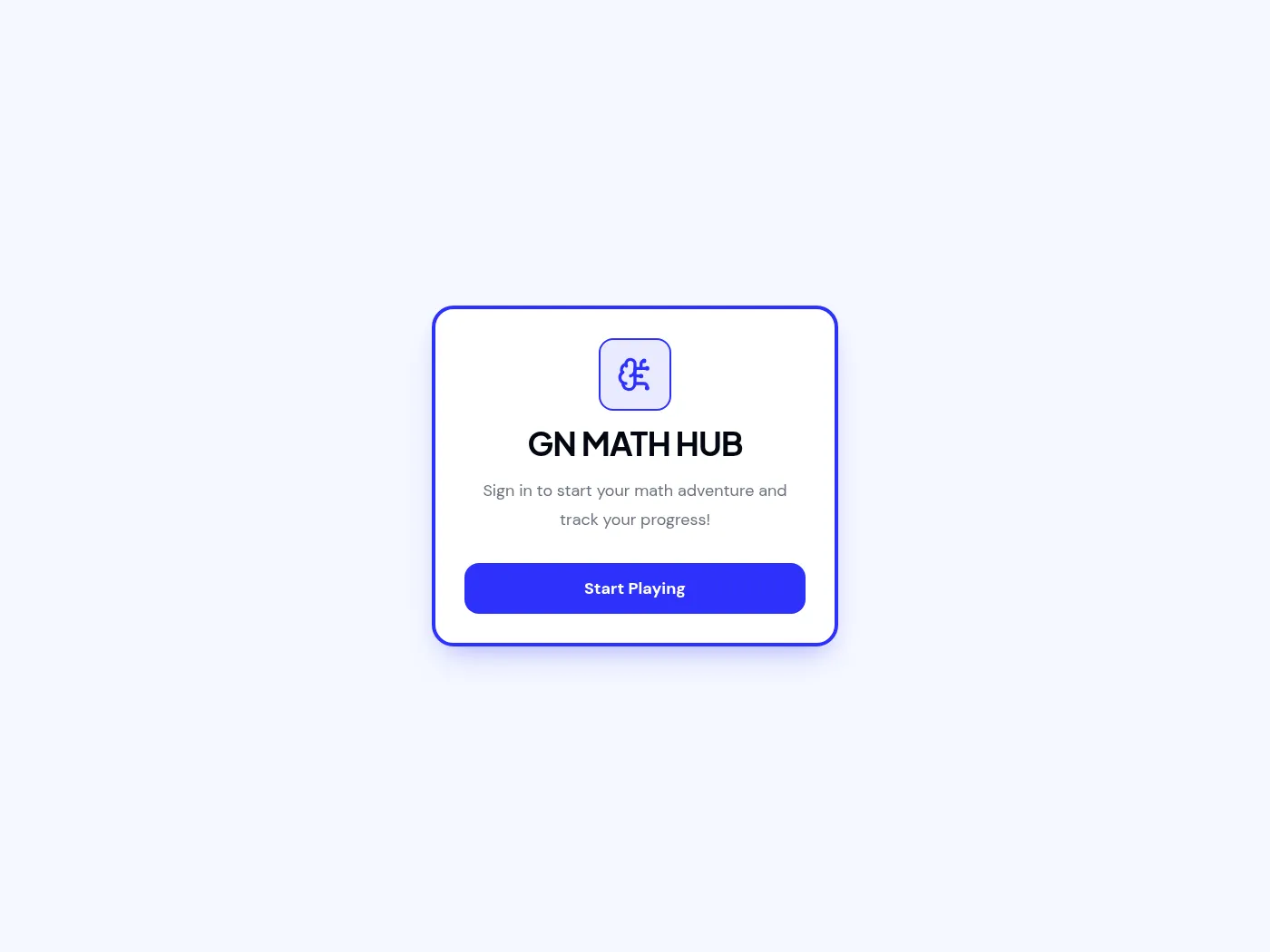 GN Math Game Hub