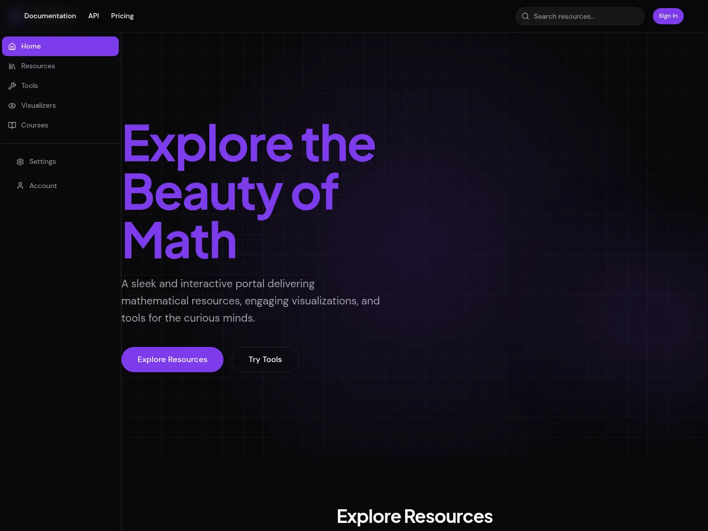 GN Math Web Portal