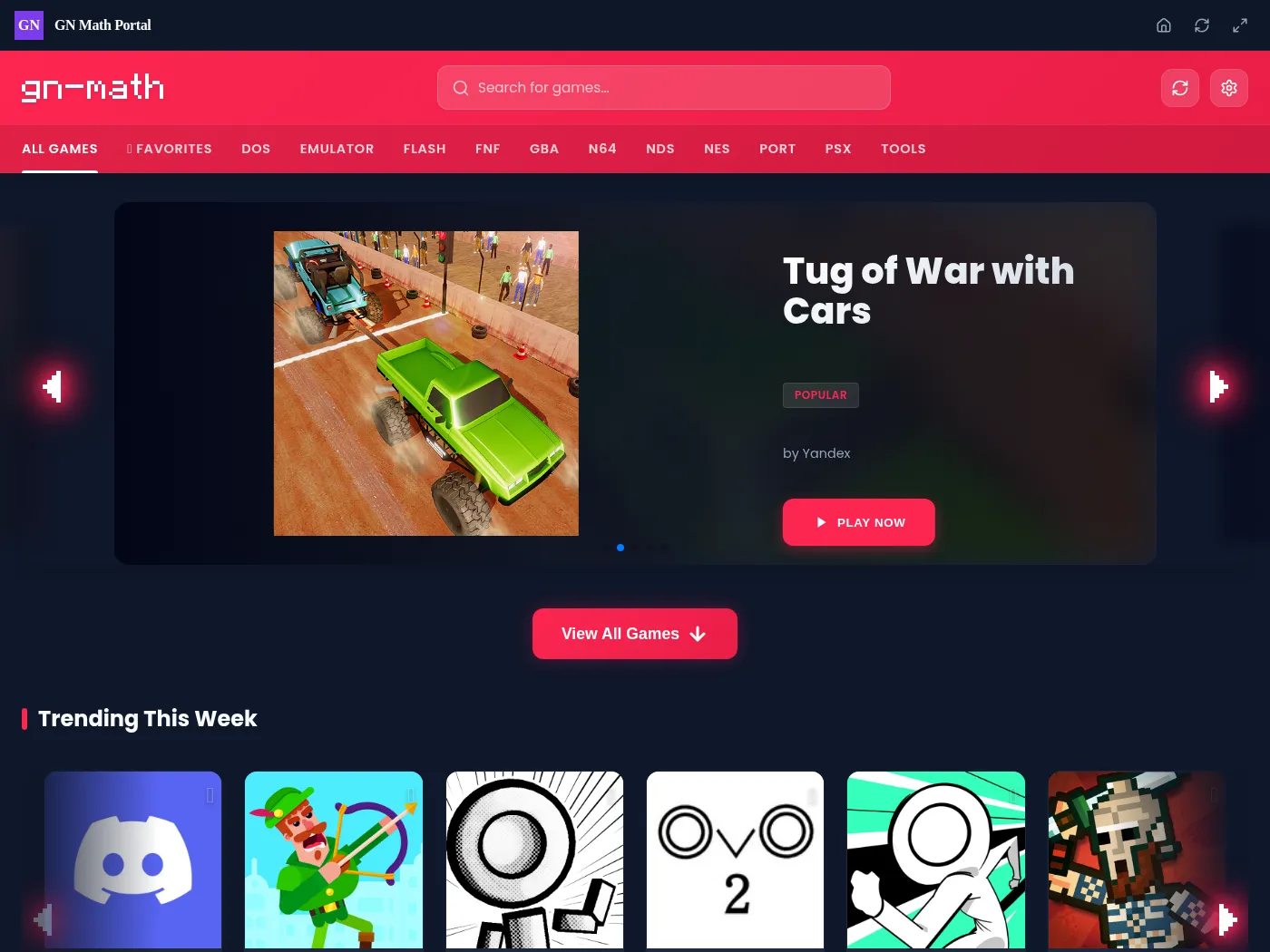 Math Portal Wrapper