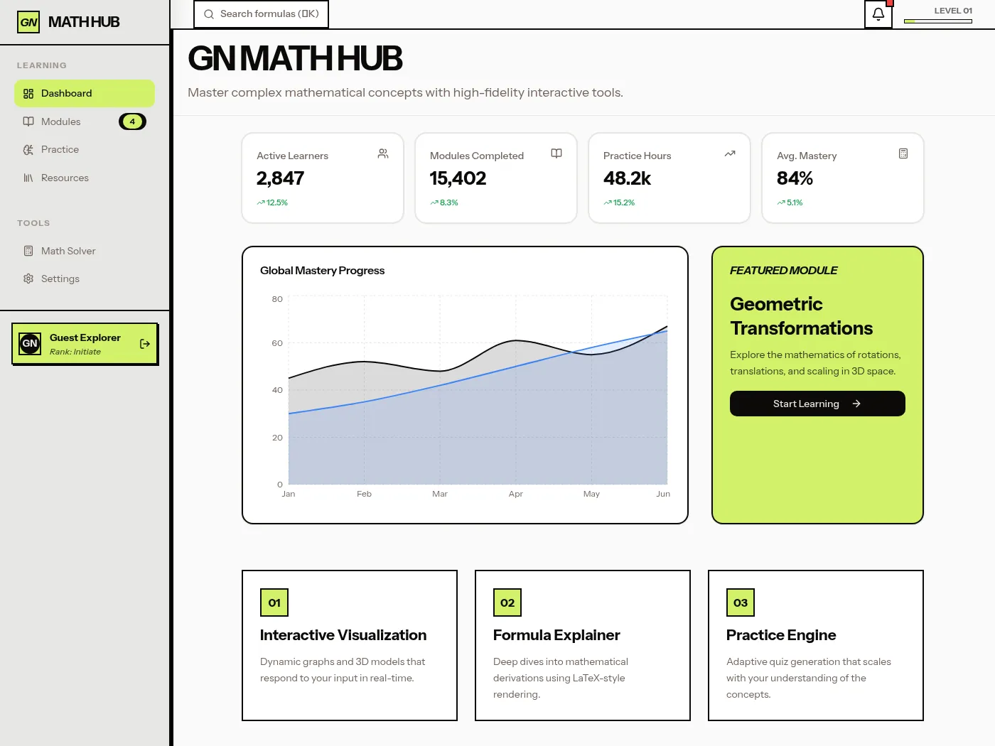 GN Math Hub