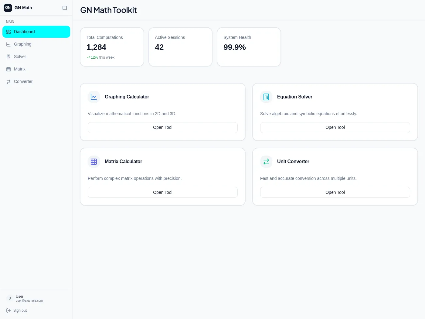 GN Math Toolkit