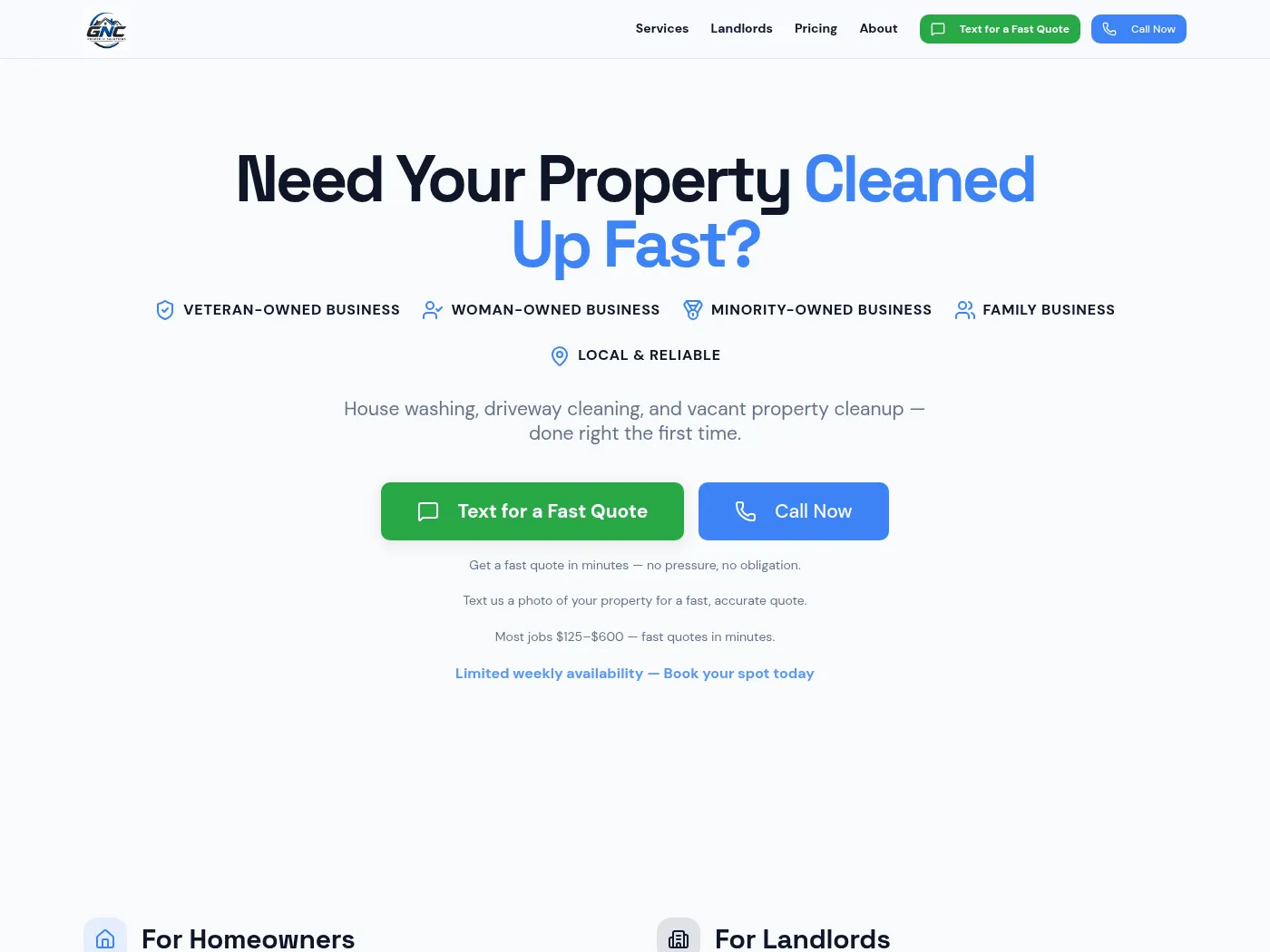 GNC Property Solutions Web Launch