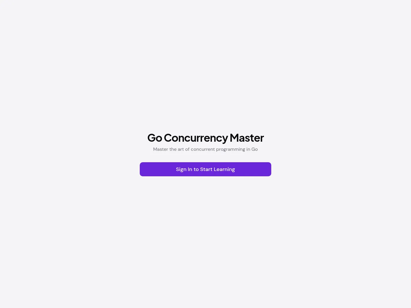 Go Concurrency Master