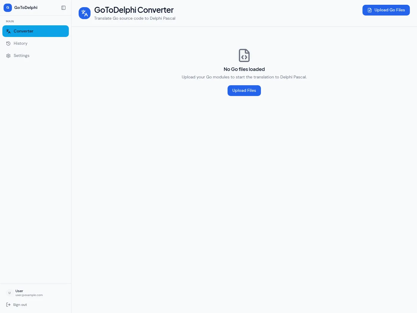GoToDelphi Converter