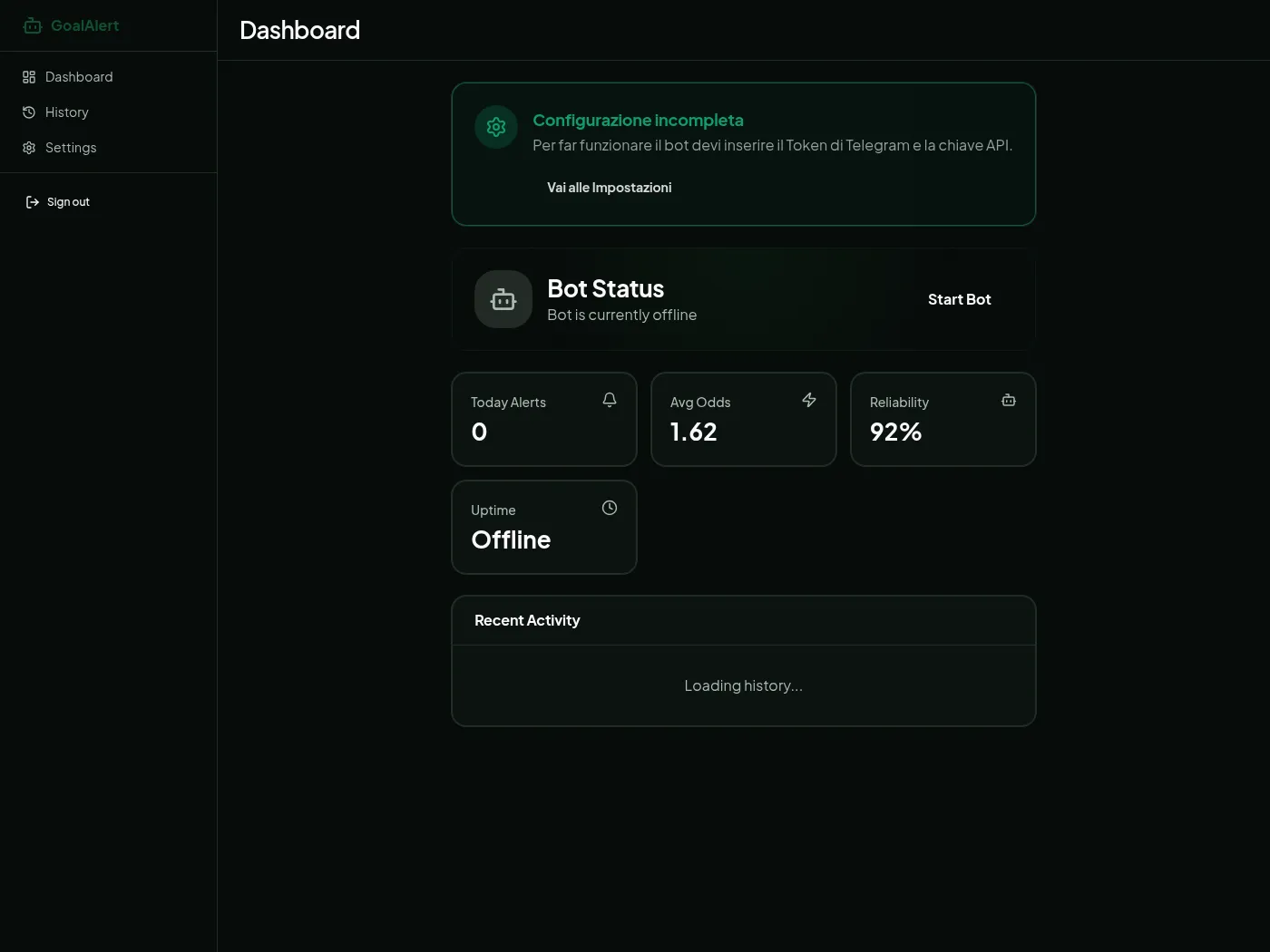 Goal Alert Telegram Bot