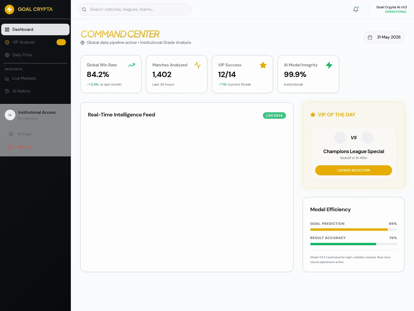 Goal Crypta AI