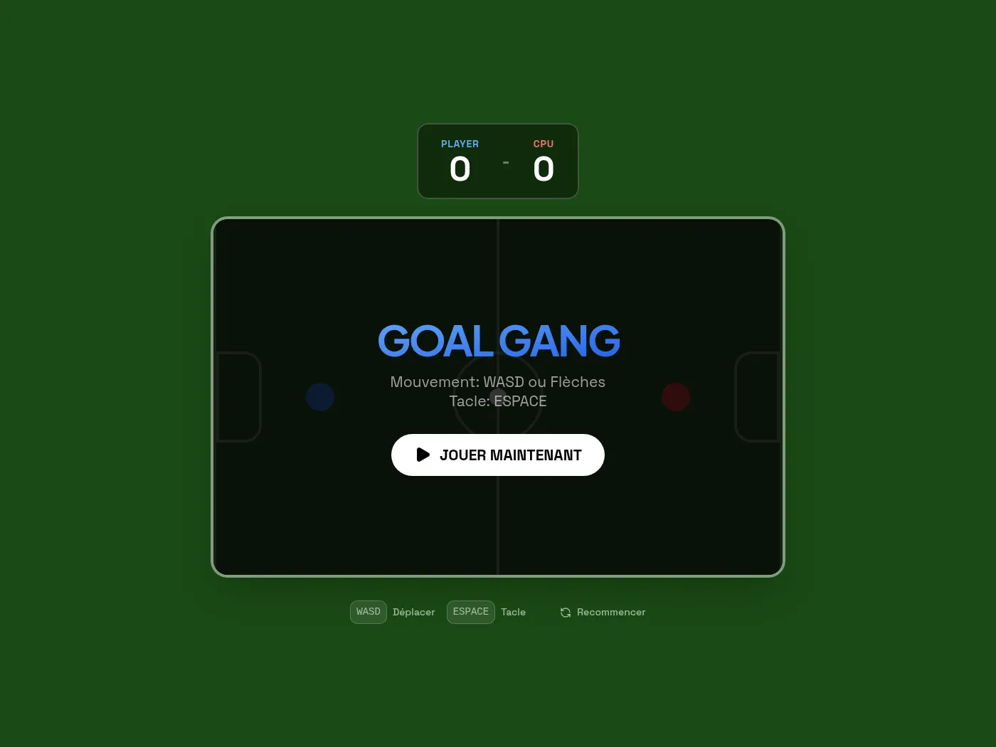 Goal Gang Soccer Game