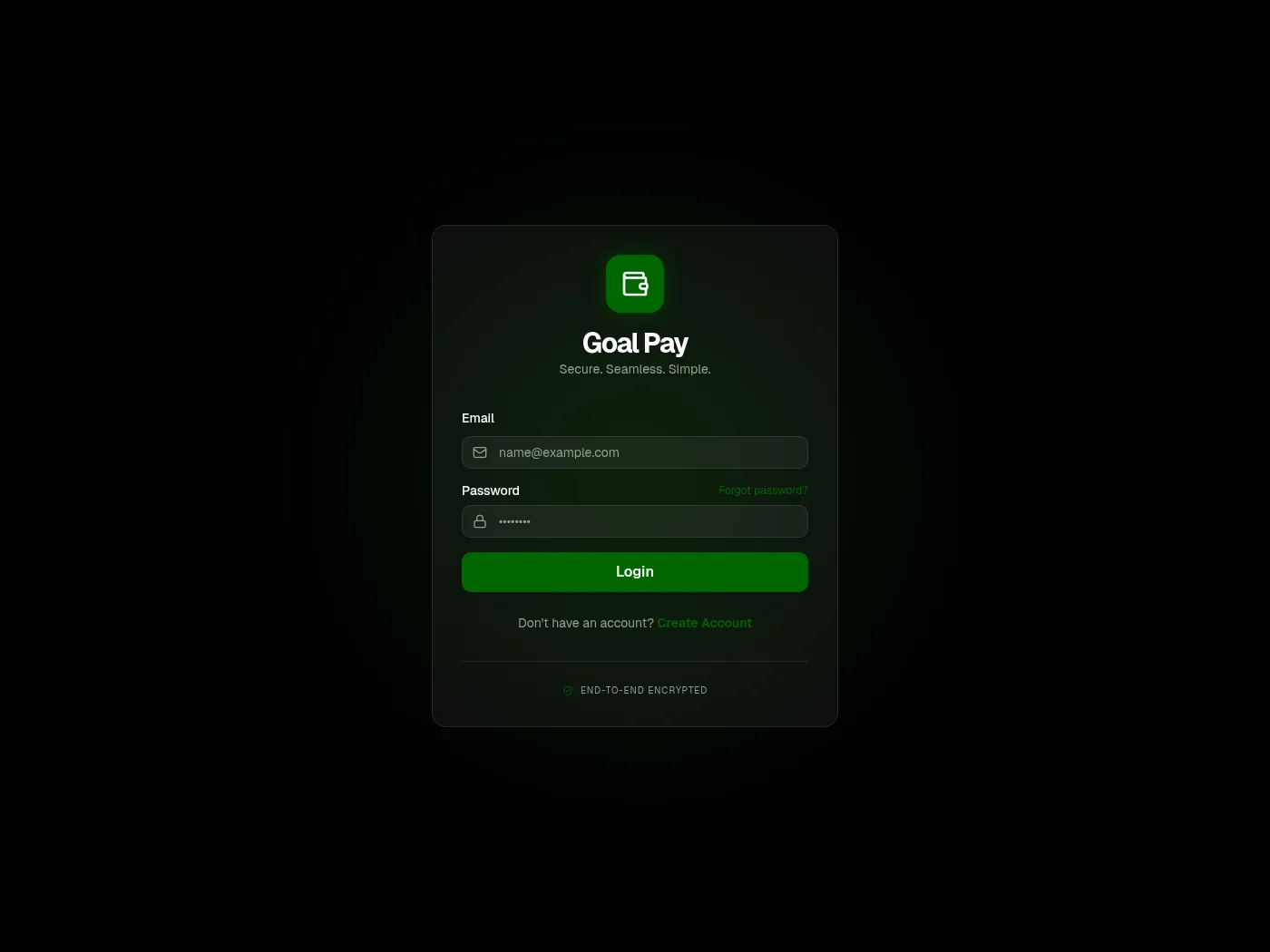Goal Pay Wallet