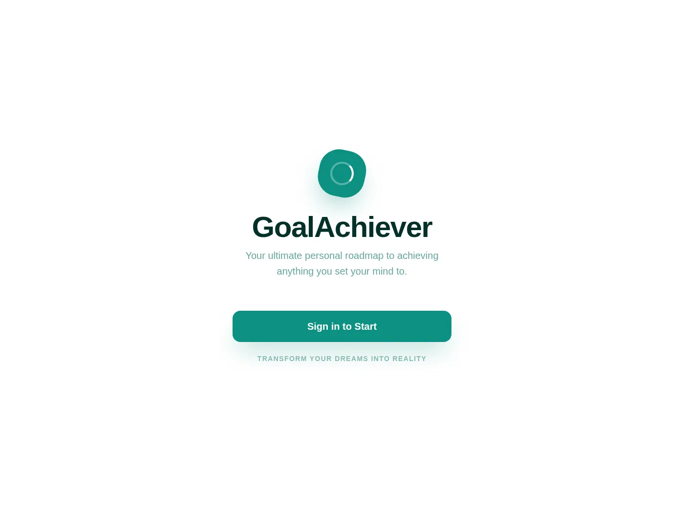 GoalAchiever App