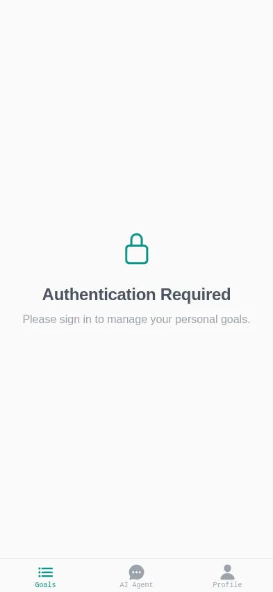 GoalBuddy AI Agent