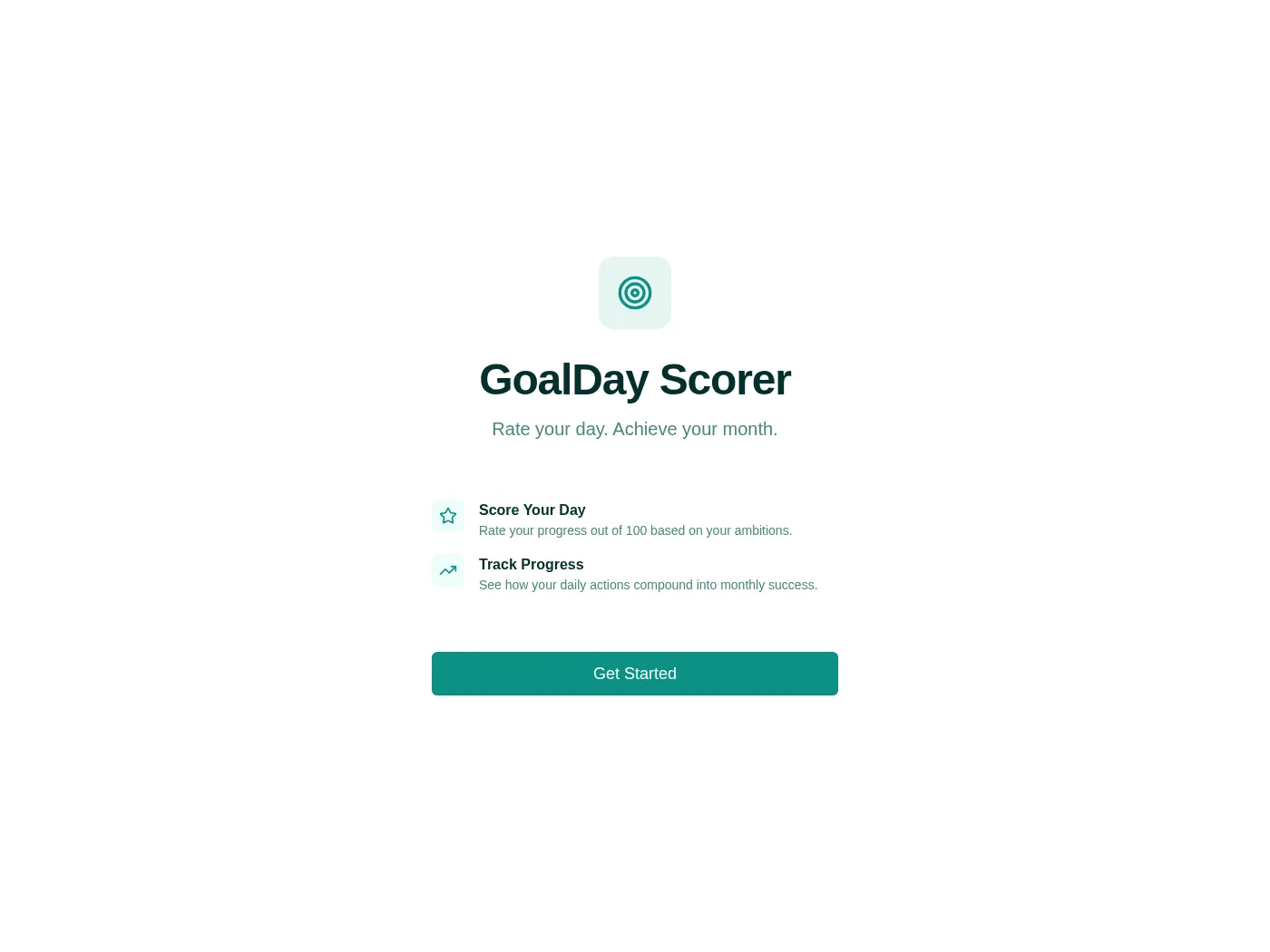 GoalDay Scorer