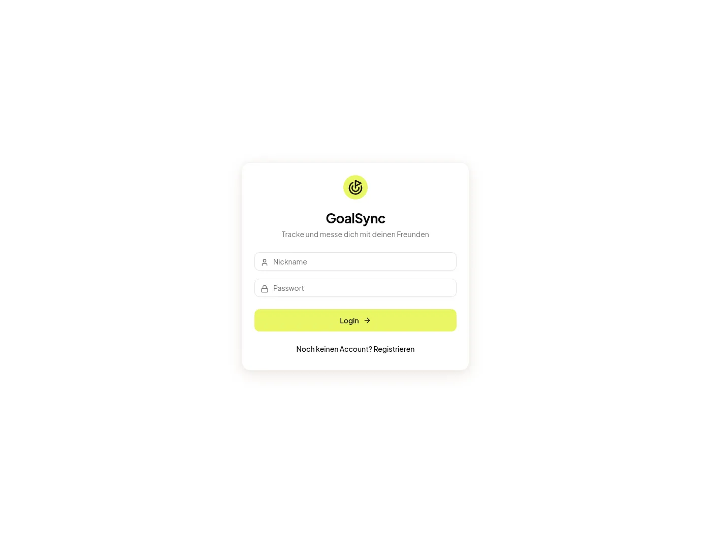 GoalSync Training Tracker