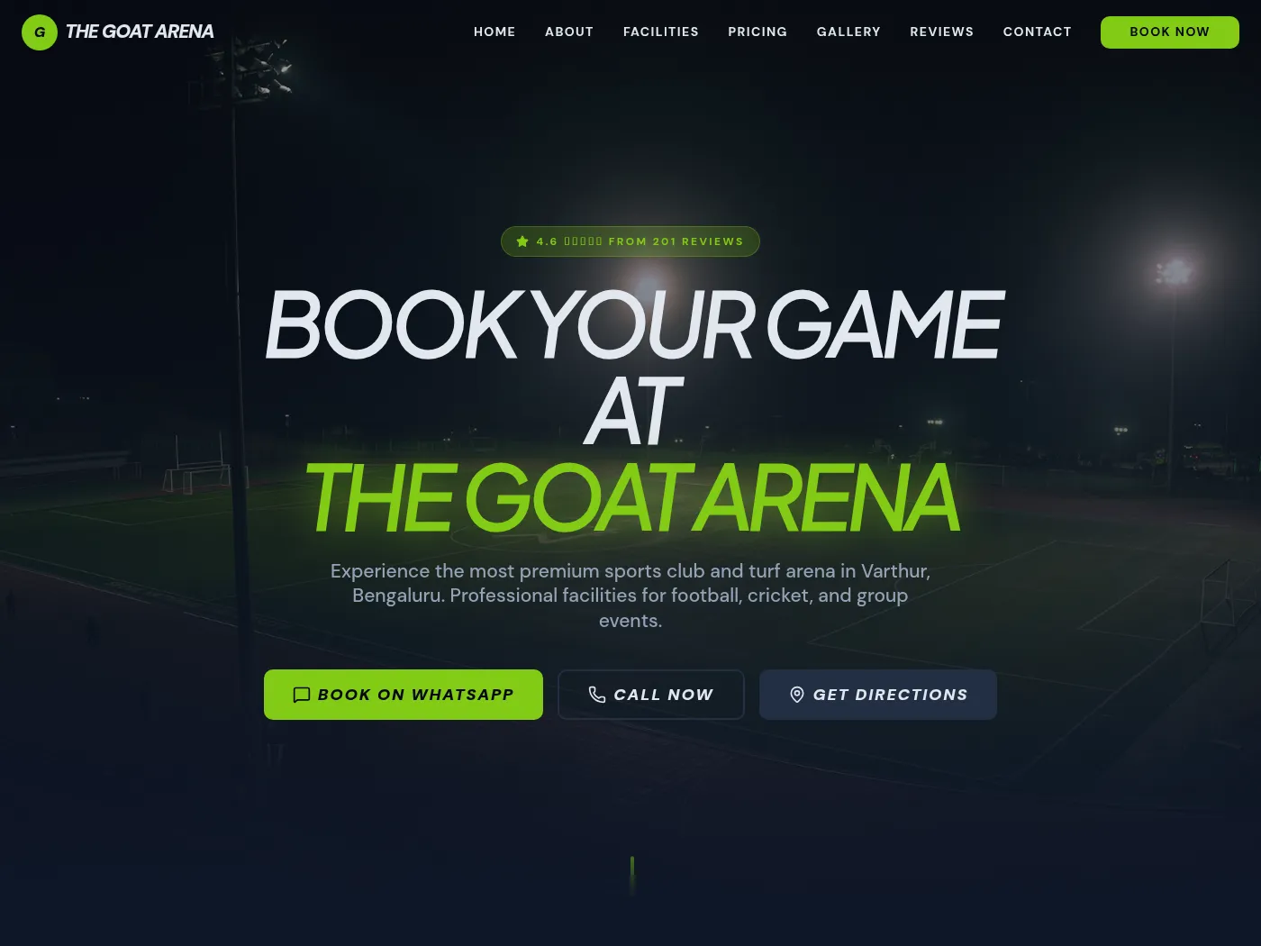 The Goat Arena Web