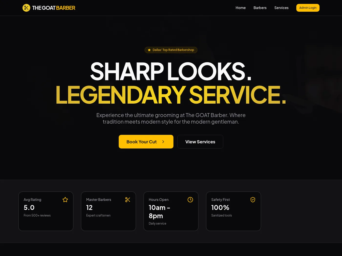 The GOAT Barber Hub