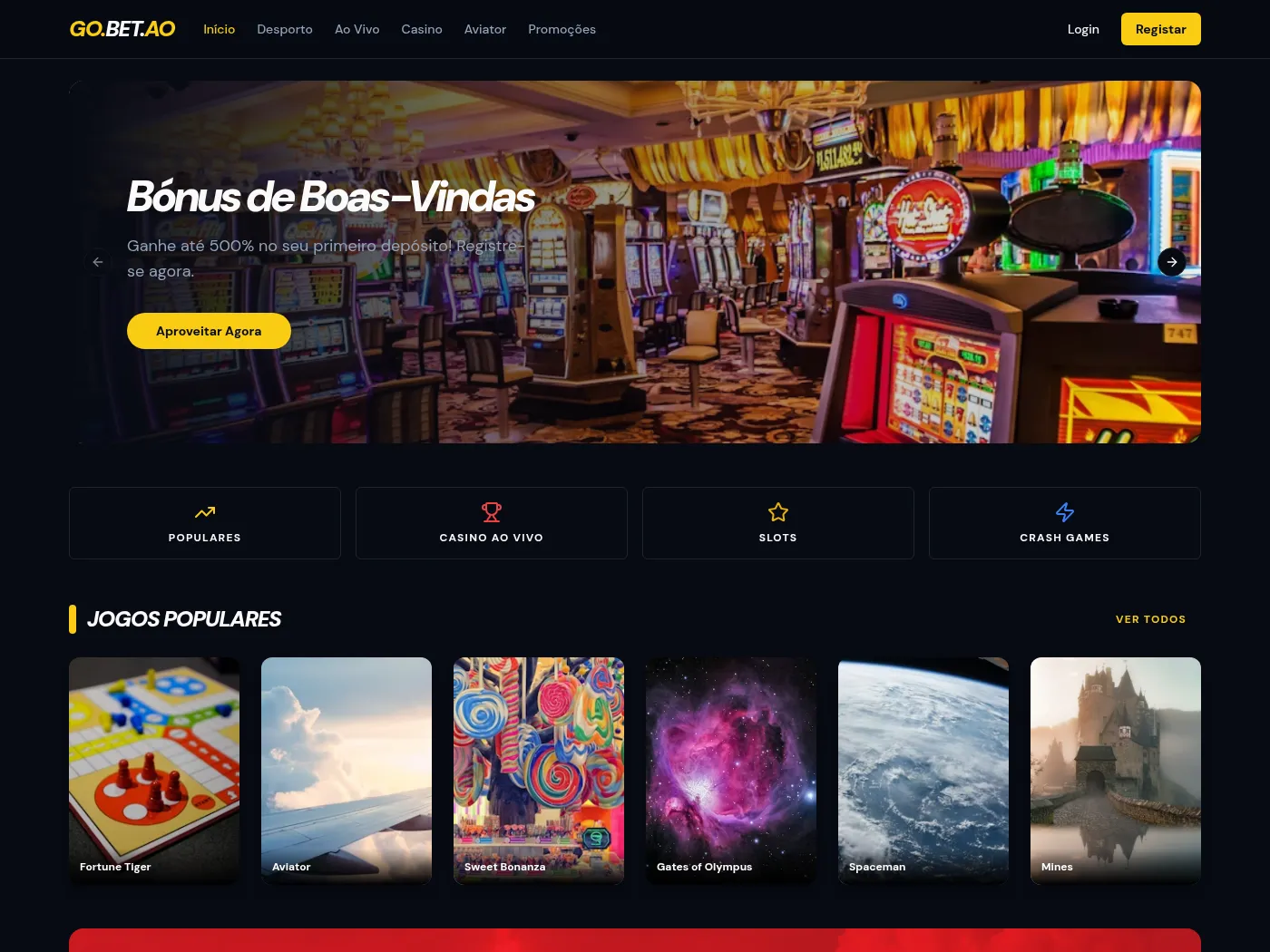 Go.Bet.Ao Online Casino