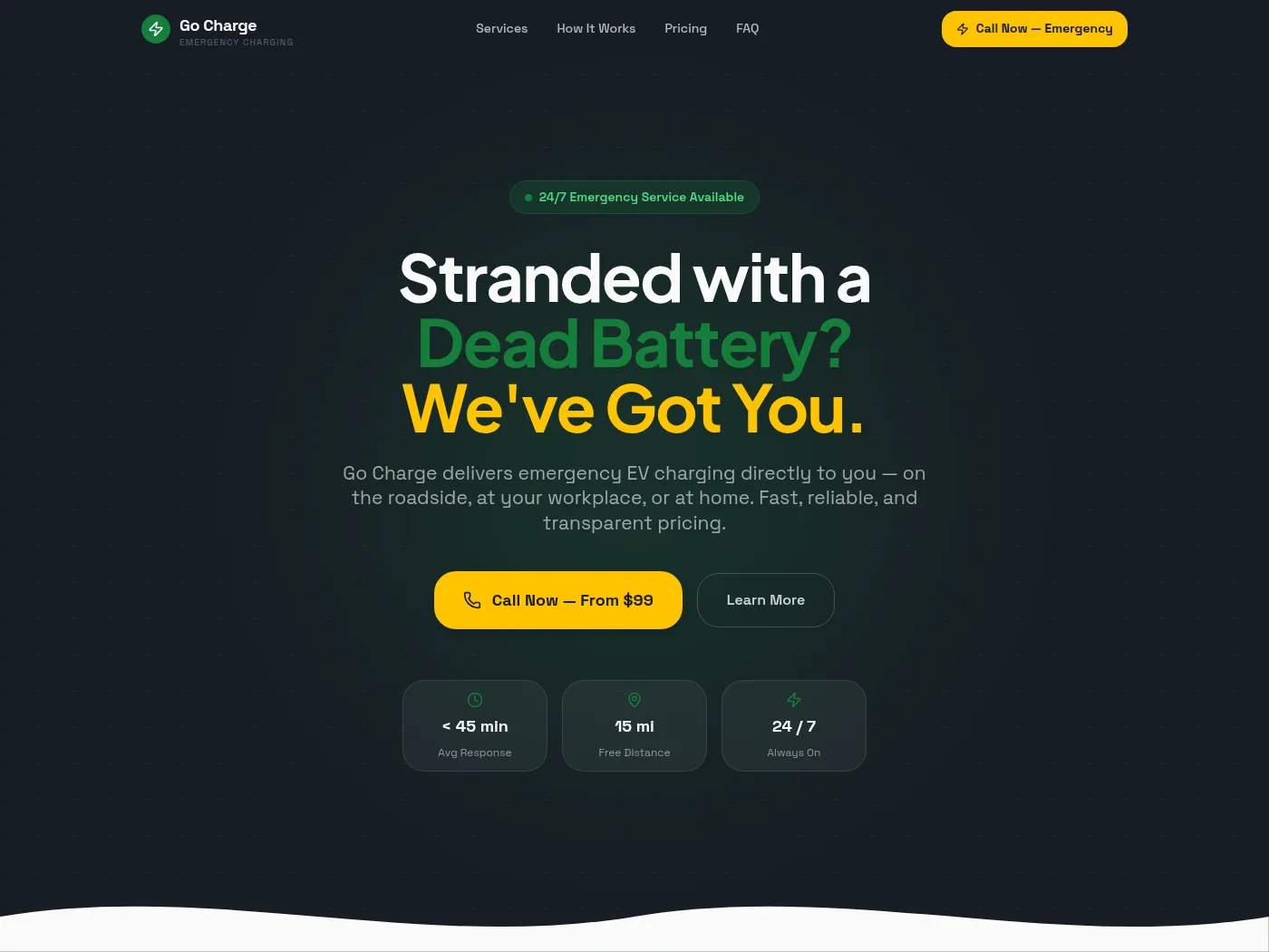 Go Charge Web Portal