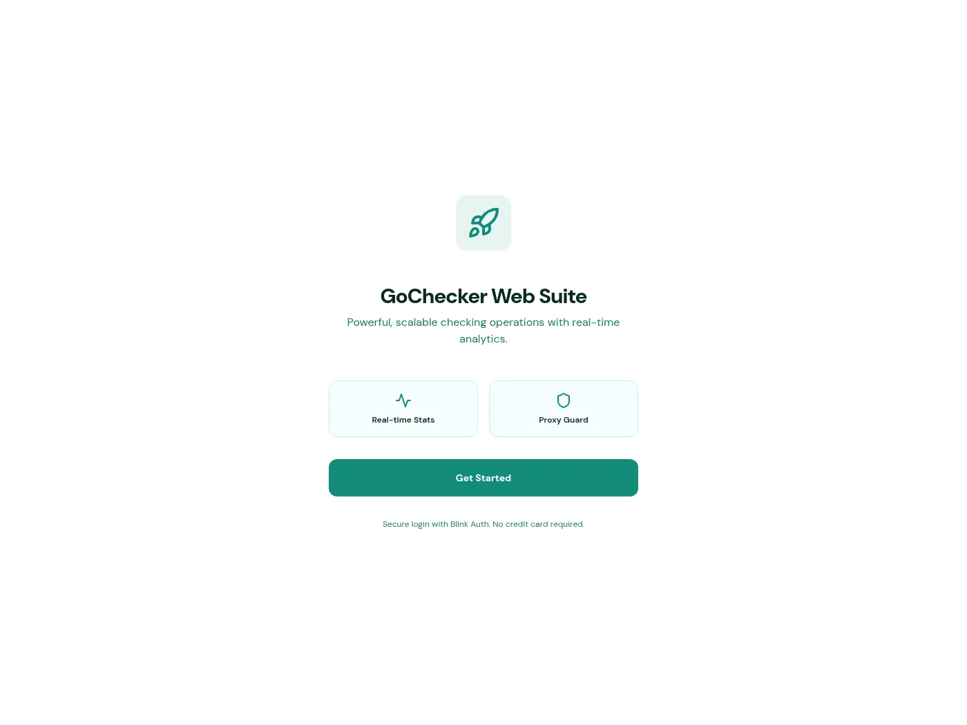 GoChecker Web Suite
