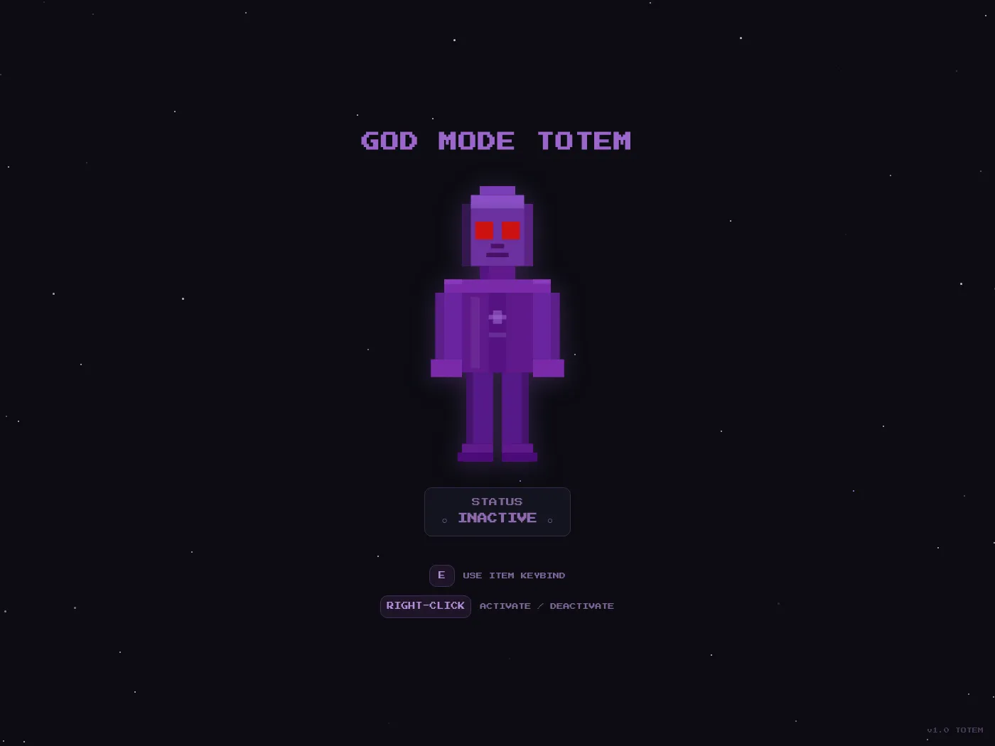 God Mode Totem