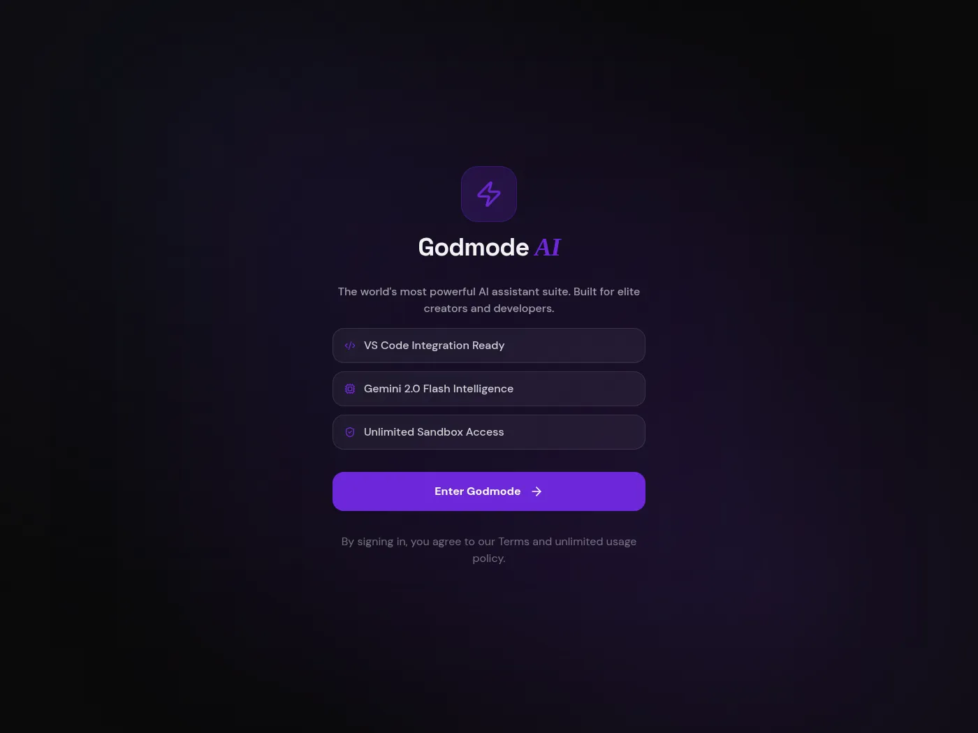 Godmode AI Assistant