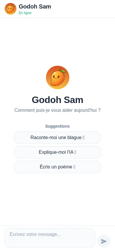 Godoh Sam Mango Chat