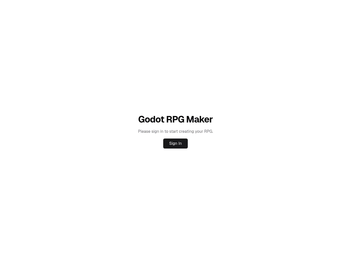 Godot RPG Maker