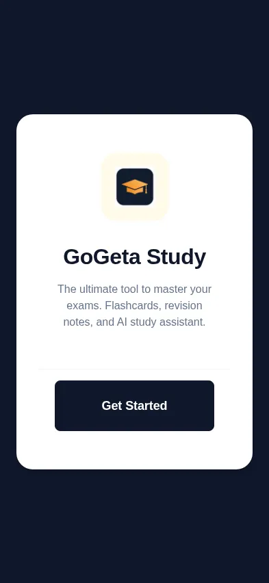 GoGeta Study App