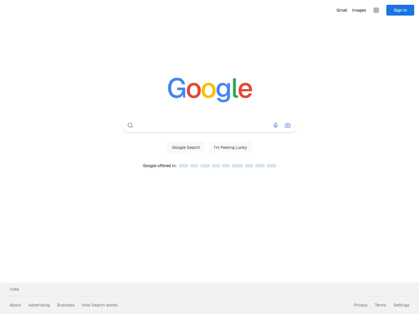 Goggle Search Clone