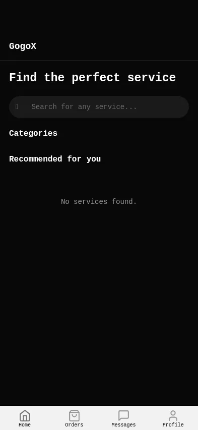 GogoX Service Marketplace