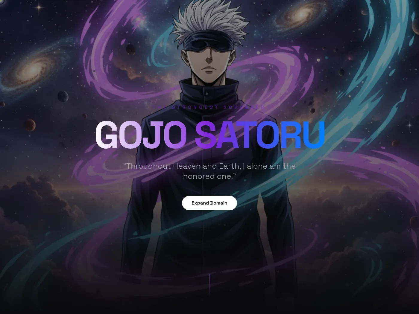 Gojo Satoru Portfolio