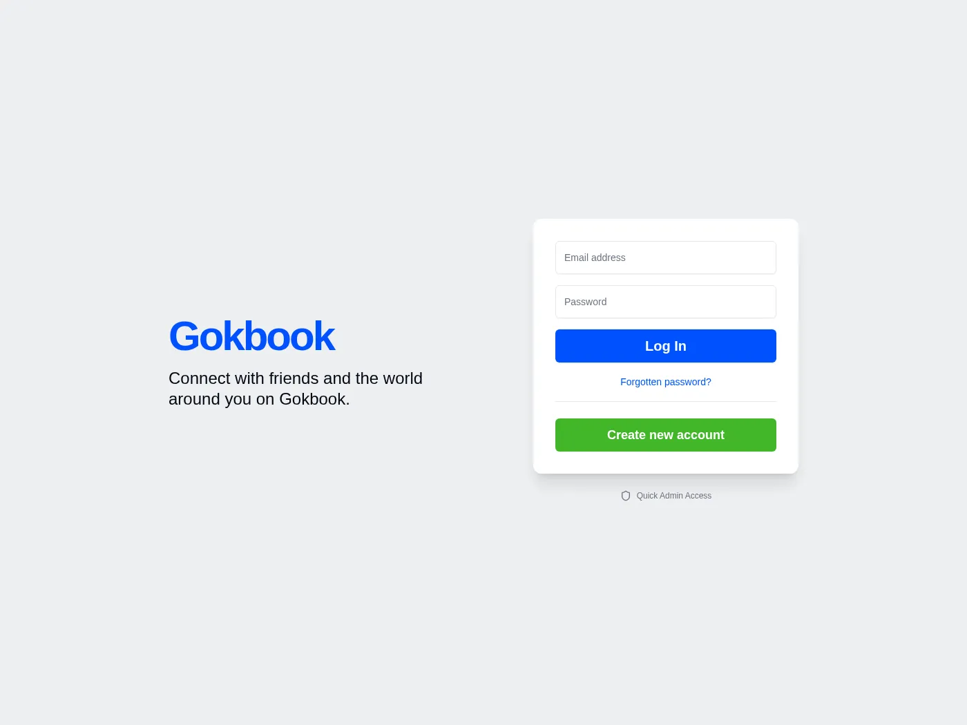 Gokbook Social Platform