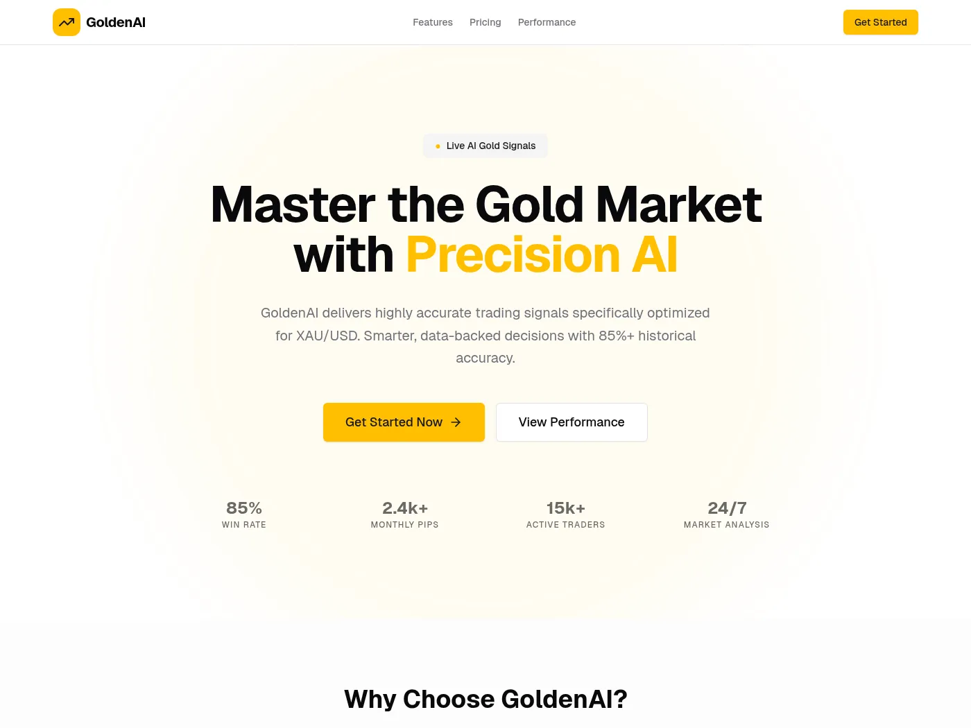 GoldenAI Signals