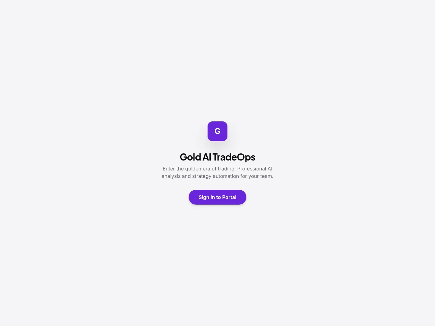Gold AI TradeOps
