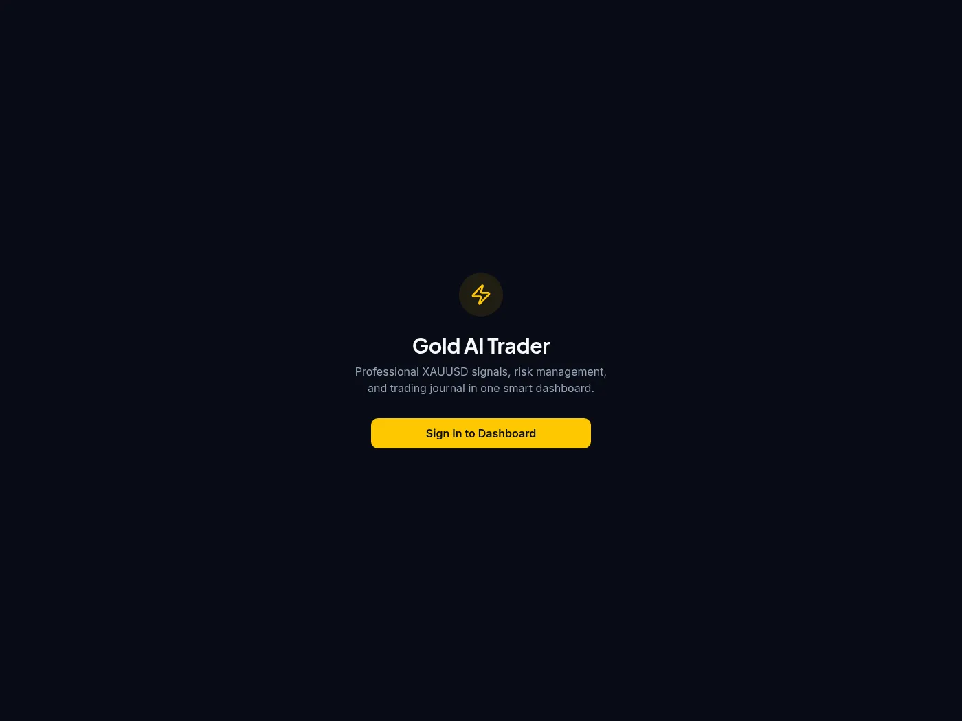 Gold AI Trading Assistant