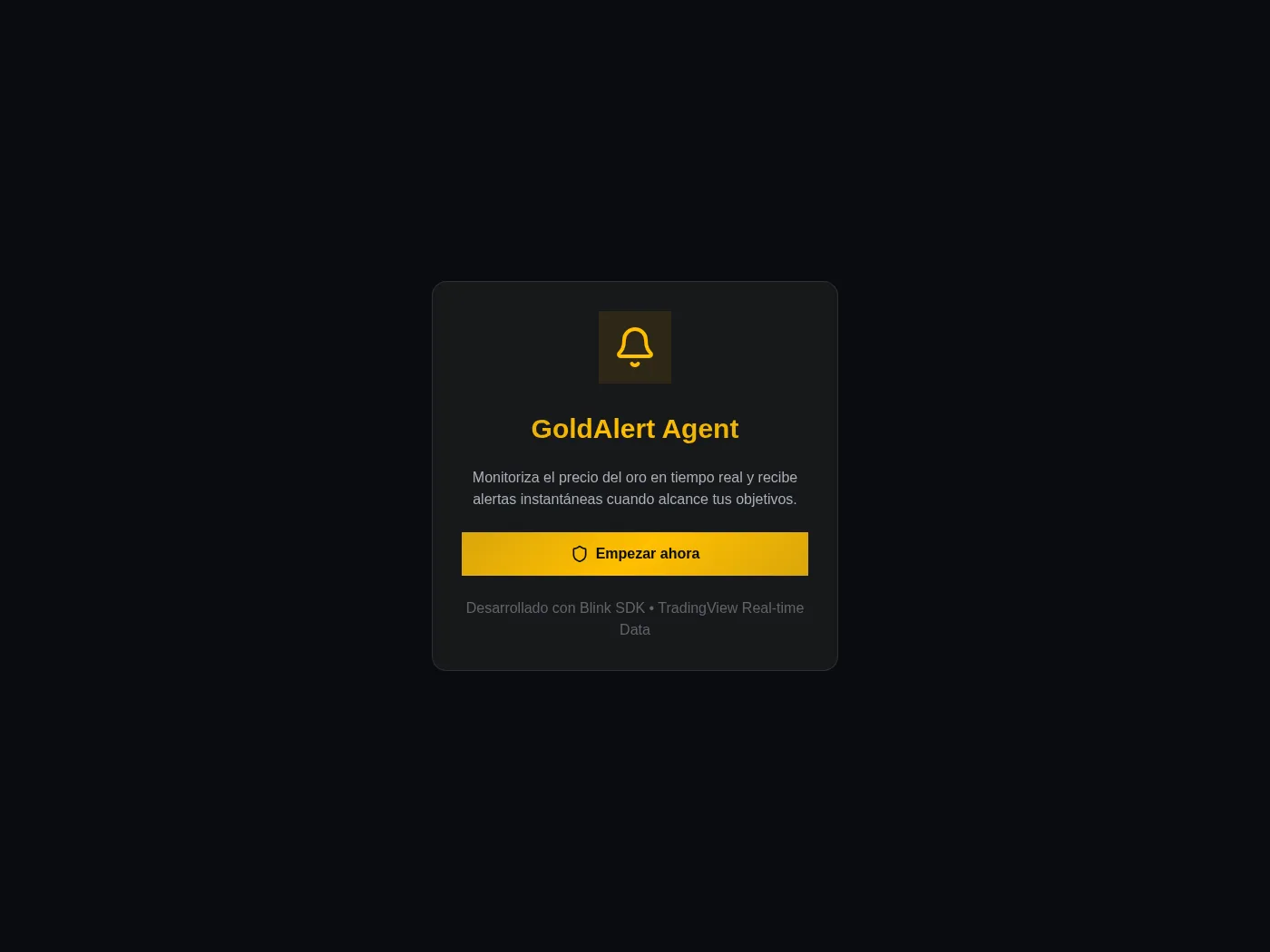 Gold Price Alert Agent