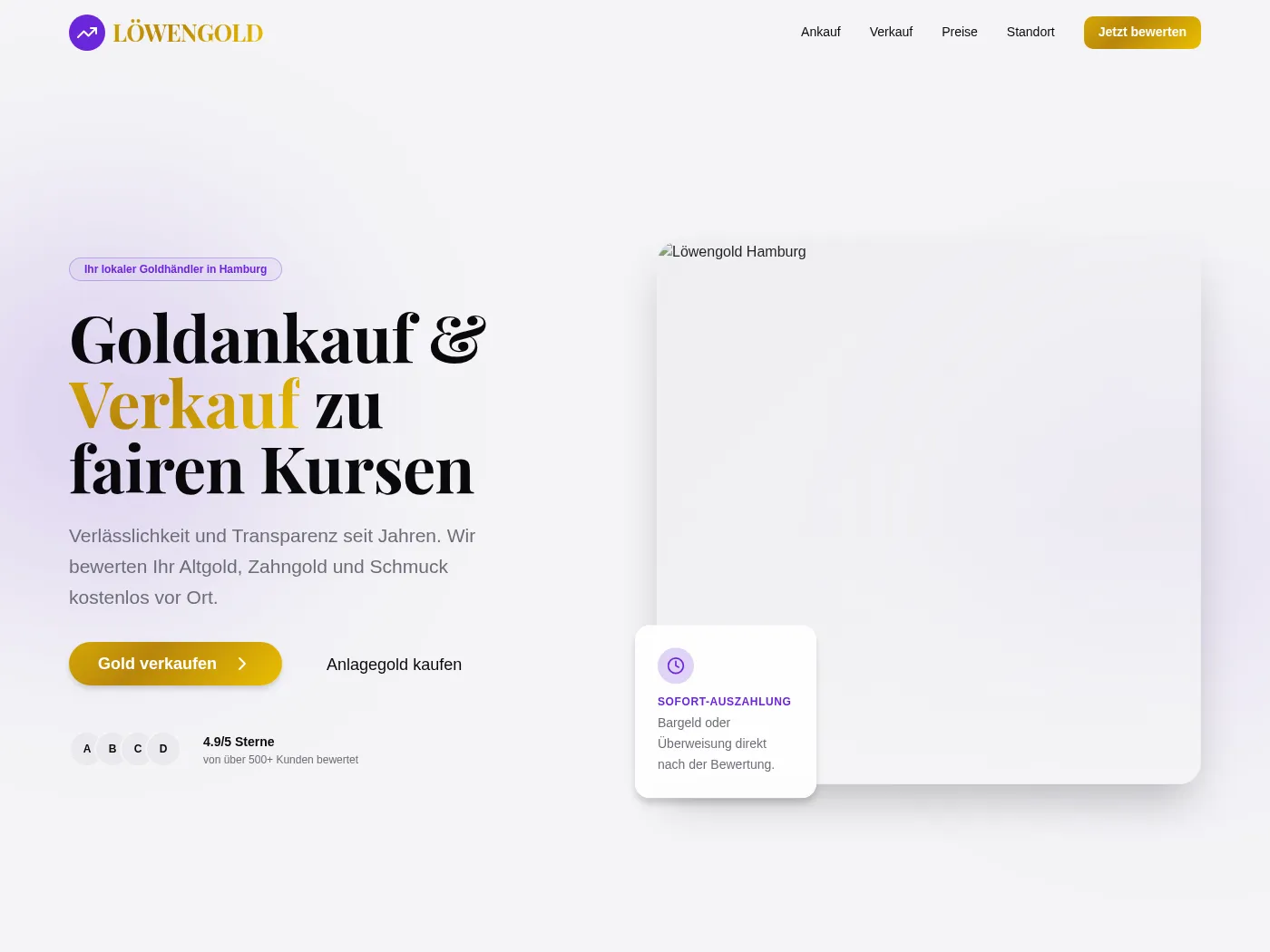 Goldankauf Webshop