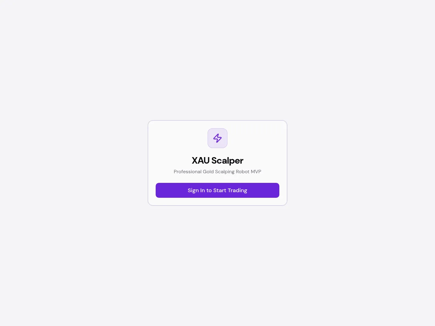 Gold Scalping Robot