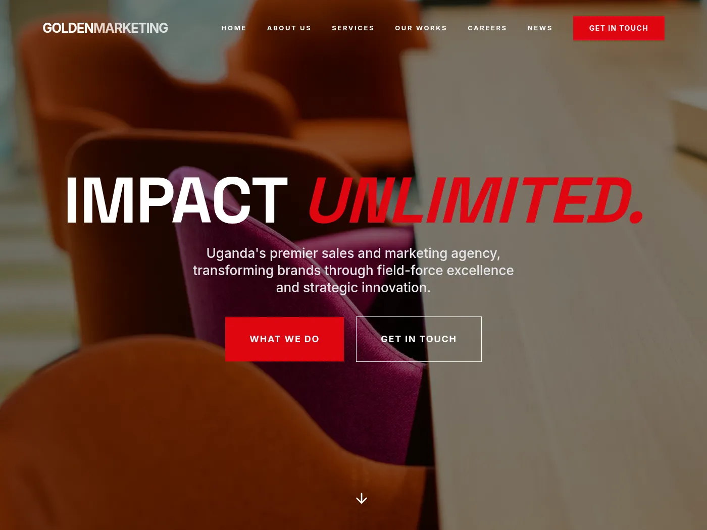Golden Marketing Redesign