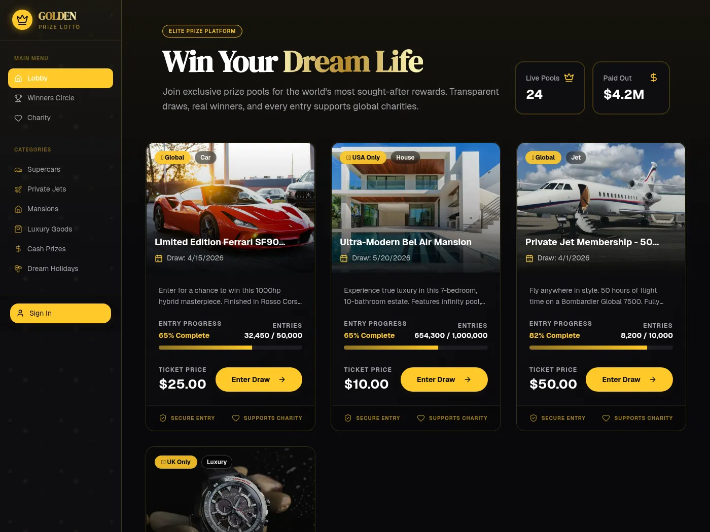 Golden Prize Lotto